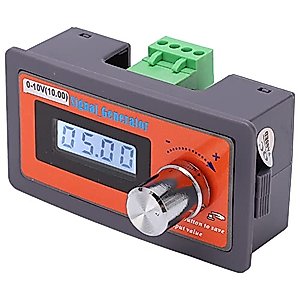 KOSDFOGE Signal Generator, DC 0‑10V 200mA Two Wire Transducer Test Voltage High Accuracy Adjustable Voltage Signal Generator Simulator