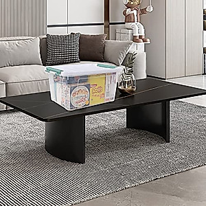 Neadas 20 Quart Plastic Storage Bins with Lid, Clear Storage Plastic Box, 4 Packs