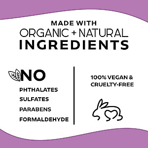 CurlMix Curly Hair Wash and Go Sampler - Lavender Fragrance - Clarifies, Moisturizes, and Strengthens Ethnic, Natural, and 4C Hair - Organic, Handmade Shampoo, Conditioner, Moisturizer, Softening Gel - Paraben Free - Sulfate Free - 4oz - (Set of 4)