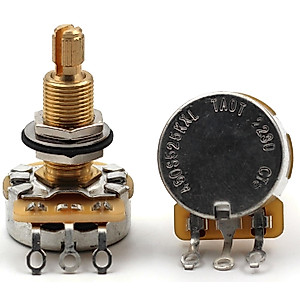 CTS TAOT CUSTOM 525K LONG Shaft Potentiometers - 5% Tolerance (All Pots Meter 500K-550K) - Set of 4 (4X)