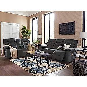 Signature Design by Ashley Laurentia 28.75" Modern Neutral Glass Table Lamp, Champagne