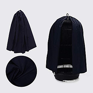 balacoo Birdcage Cover Birdcage Shade Parrot Cage Protector for Outdoor Home Outside, 1PC