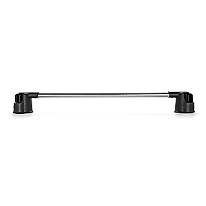 Camco Suction Cup Towel Bar | RV Exterior Installation | Features Mechanical Suction Cups | Durable Construction (44029)