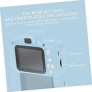 ibasenice 1 Set Children's Digital Camera Toys Childrens Toys Child Camera Cartoon Digital Camera Children Digital Video Camera Digital Toy Camera Kids Mini Cameras Digital Camera