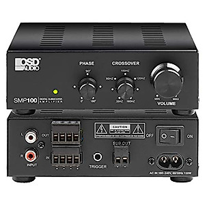 OSD SMP100 Subwoofer Amplifier 100W Class D Digital Subwoofer Amplifier Rated 100W Max