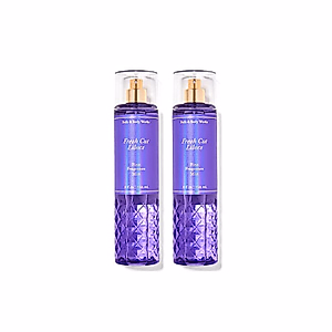 Bath and Body Works Fresh Cut Lilacs Fine Fragrance Mists Pack Of 2 8 oz. Bottles (Fresh Cut Lilacs)