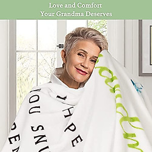 Mothers Day Blanket Gifts for Grandma, Gifts for Grandma, Grandma Birthday Gifts, Grandma Gifts, Great Grandma Gifts, Grandma Blanket Soft Throw Blanket 60" x 50"