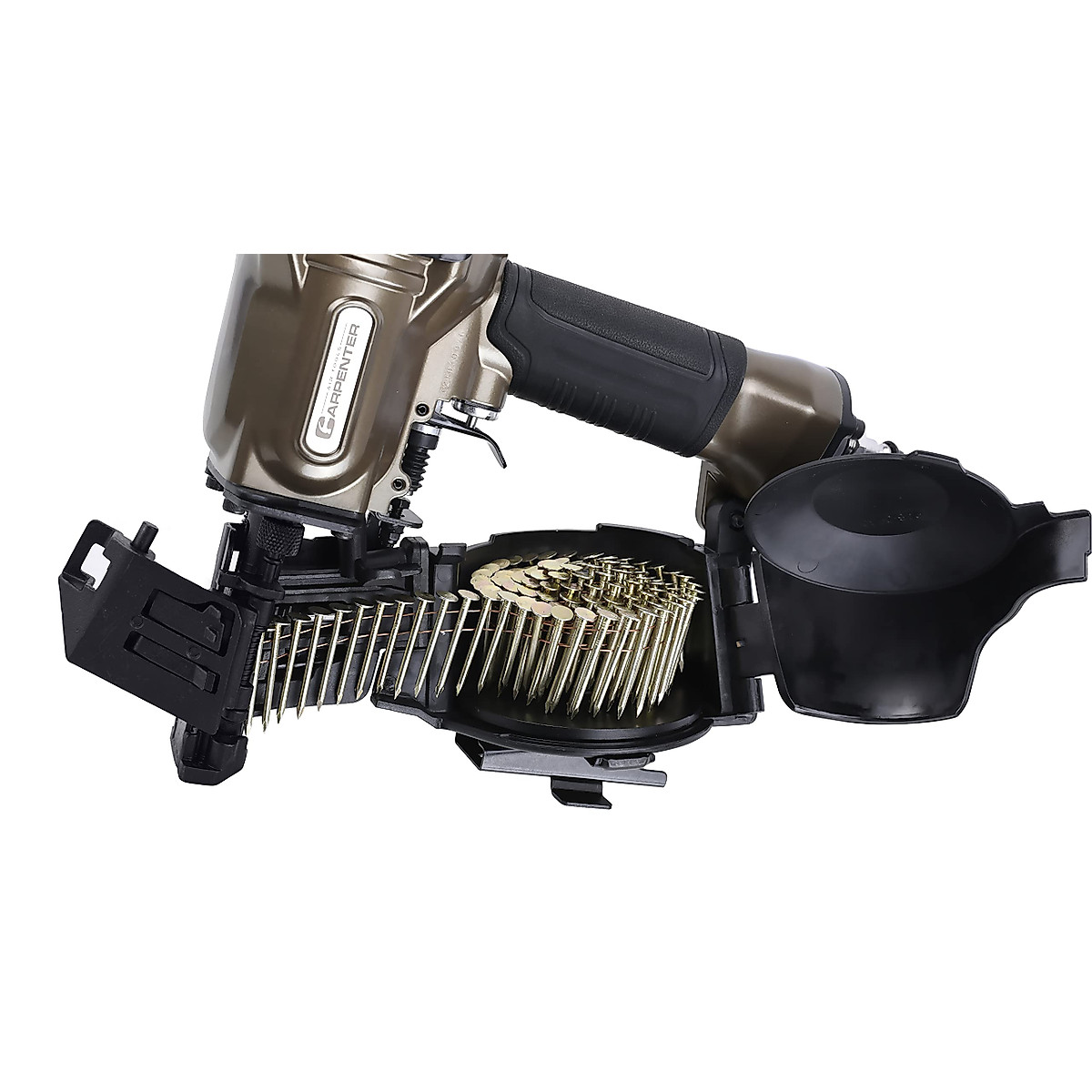 Carpenter Air Tools CCN45 7/8" To 1 3/4" 15° Pneumatic Coil Roofing Nailer