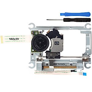 JOLANCO TDP182W Laser Deck Optical Drive Assembly for PS2 Slim SCPH-79000 7900X 7900# Series Sony Playstation 2 Slim Game Console Replacement,with Opening Tool