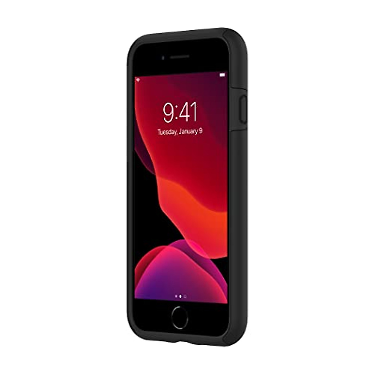 Incipio iPhone 7 Case, Hard Shell Dual Layer DualPro Case for iPhone 7-Black/Black