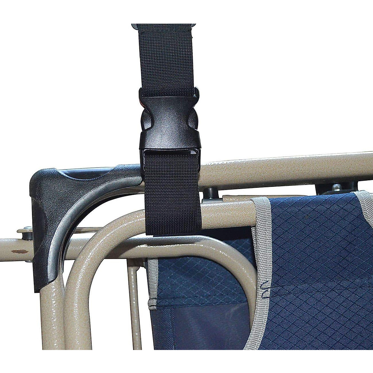 WINGKIND (2 Pack) Adjustable Beach Chair Carry Strap, Folding Chair Shoulder Strap for Beaches, Camping, Backpacking, Picnics and other items