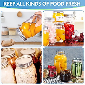 Aspen Essentials Mason Jar Vacuum Sealer Kit | with Attachment Accessory Hose Compatible FoodSaver Glass Jars Wide Regular Mouth Lids Manual Pump and Lid Opener, white