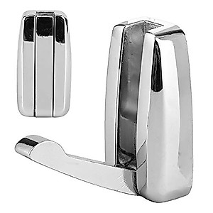 Shanrya 2pcs Zinc Alloy Hook, Large Bearing Capacity RV Clothes Hanger, Home Hook, Clothes Hats Towel Holder, for Home Worked with Automobiles RV(#1)