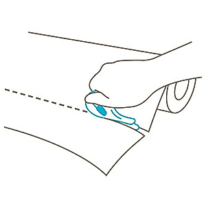 Martor 43136.00 "Secumax Couppy" Cutter, Black/Blue