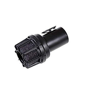 WORKSHOP Wet/Dry Vacs Vacuum Diffuser WS25025A 2-1/2-Inch Diffuser Shop Vacuum attachment For Shop Vacuums,Black