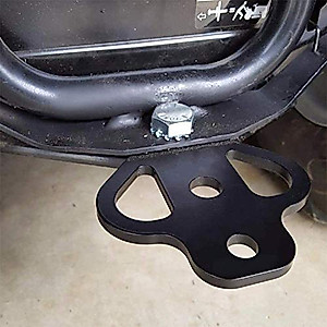 3-Way Trailer Hitch Adapter with Bolt Fit for ATV Lawn Mower Golf Cart Garden Tractor Flat Towing Tow Ball Mount