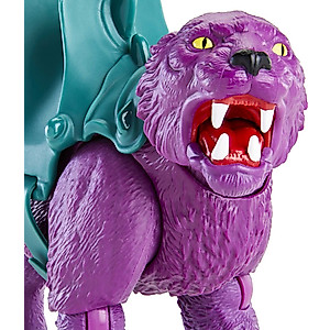 Masters of the Universe Origins Action Figure, Panthor Collectible with 12 Movable Joints, Panther-Like Beast, 11.75 inch