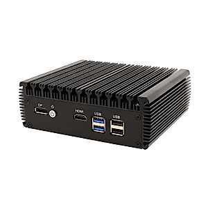 Micro Firewall Appliance, Mini PC, VPN, Router PC, Intel Celeron N5105, HUNSN RJ05f, AES-NI, 6 x Intel 2.5GbE I226-V, DP, HDMI, SIM Slot, Barebone, NO RAM, NO Storage, NO System
