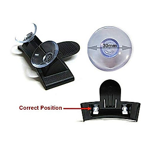 Ramtech Car Windshield Mount Replacement Kit, Cradle Bracket + 4 Suction Cups, Compatible with Valentine One V1 Gen1 Radar Laser Detector, WMV1K