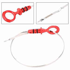 SCITOO 9497557 22.6 Inch Engine Oil Fluid Dipstick Fits For Volvo 850 1993-1997,For Volvo C70 1998-2004,For Volvo S60 2001-2009,For Volvo S70 1998-2000,For Volvo S80 2004-2006,For Volvo V70 1998-2007