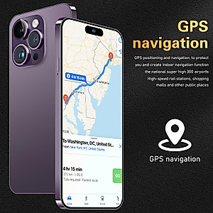 xixaomiro i14Pro 2023 Unlocked 5G Android Cell Phone 8GB + 512GB 1TB Expandable 6.7 "FHD 90Hz Display Screen 6800mAh Battery Mobile Phone 13 MP/48MP Camera Dual Sim Card (Golden)