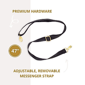 SoYoung, Lunch Bag Petite Poche Black Paper Gold Splat