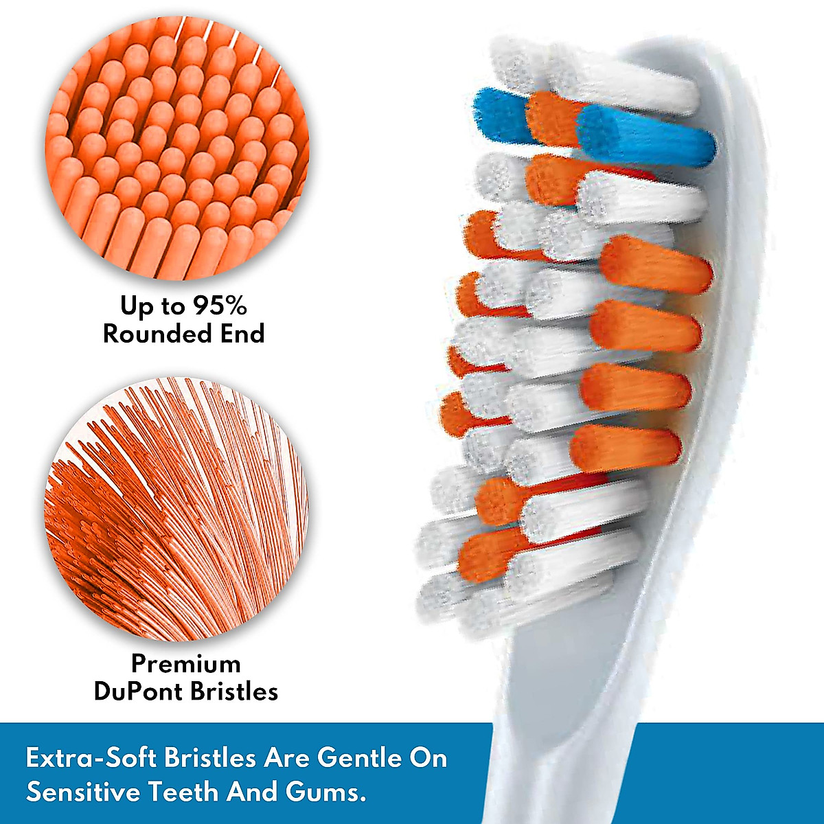 Pearl Enterprises Compatible Philips Sonicare Replacement Brush Head Electric Toothbrush Heads, for Phillips Sonic Care Powerup Replacement Electric Powered Power Up C1 C2 C3 Optimal Plaque Control