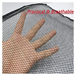 Dogxiong 2 Pack Portable Stroller Hanging Bag, Baby Stroller Organizer Bag, Multifunctional Large Capacity Storage Container Bag for Diaper Bottle Toy, Stroller Hanging Storage Net Bag