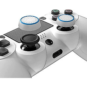 XFUNY 8 Pairs/16 PCS Replacement Silicone Analog Controller Joystick Luminous Thumb Stick Grips Caps Cover for PS4 PS3 PS2 Xbox One/360 Game Controller