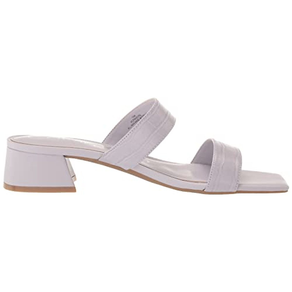 Calvin Klein Women's PANEER Heeled Sandal, Lavender 530, 7