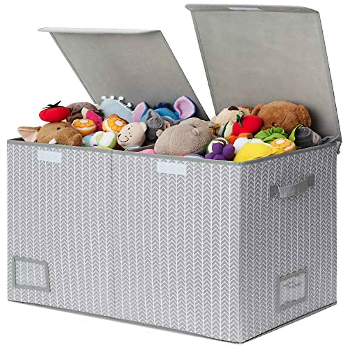 GRANNY SAYS Bundle of 1-Pack Extra Large Rectangle Storage Bins & 3-Pack Rectangle Storage Bins for Closet