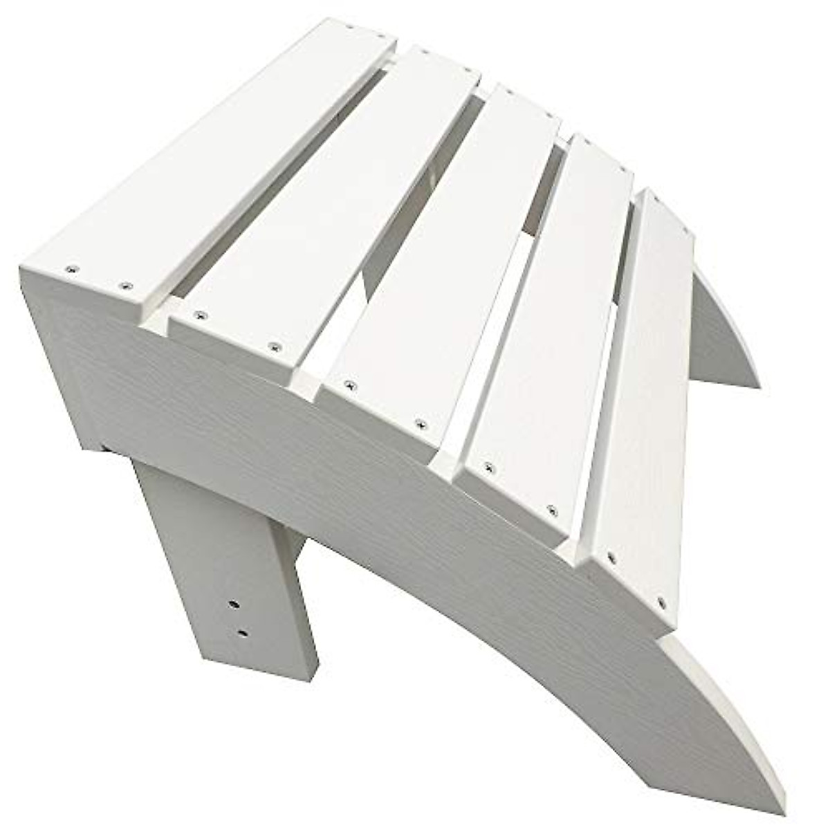 Island Retreat NU6809 Adirondack Ottoman, White