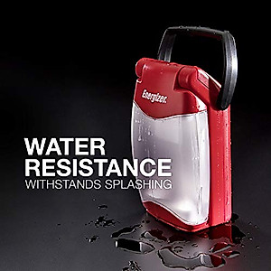 Energizer All-Weather LED Lantern, IPX4 Water Resistant, Bright and Durable Camping Lantern - Compact Emergency Light