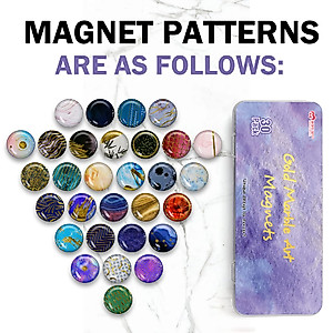 MORCART 28 Pcs Fridge Magnets, Funny Fridge Magnets - Office and Kitchen Fridge Magnets, Boys and Girls School Locker Magnets, Gifts for Classmates, Teachers, Moms and Emoji Lovers