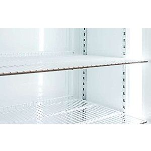 Procool Refrigeration Glass 2 Door Upright Display Beverage Cooler Merchandiser; 35 Cubic Ft., 45" Wide