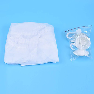 Toxz Large Deluxe Pet Toy Mesh Net Storage Corner Stuffed Animals Toys Toy Hammock Net,Organize Storage Net,127 x86 x 86(cm)