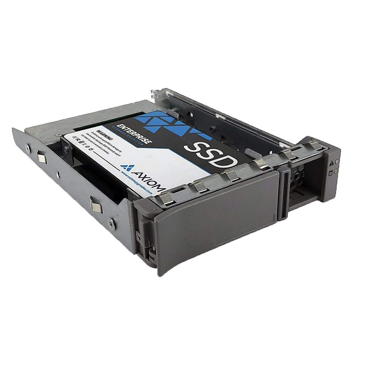 Axiom SSDEV10CL480-AX Enterprise Value EV100 - Solid State Drive - encrypted - 480 GB - hot-swap - 2.5 inch (in 3.5 inch Carrier) - SATA 6Gb/s - 256-bit AES