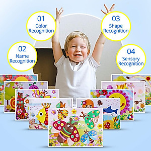 motoeye Kids Crafts Ages 4-8 Toddler Arts and Travel Educational Toys Party Favor Supplies