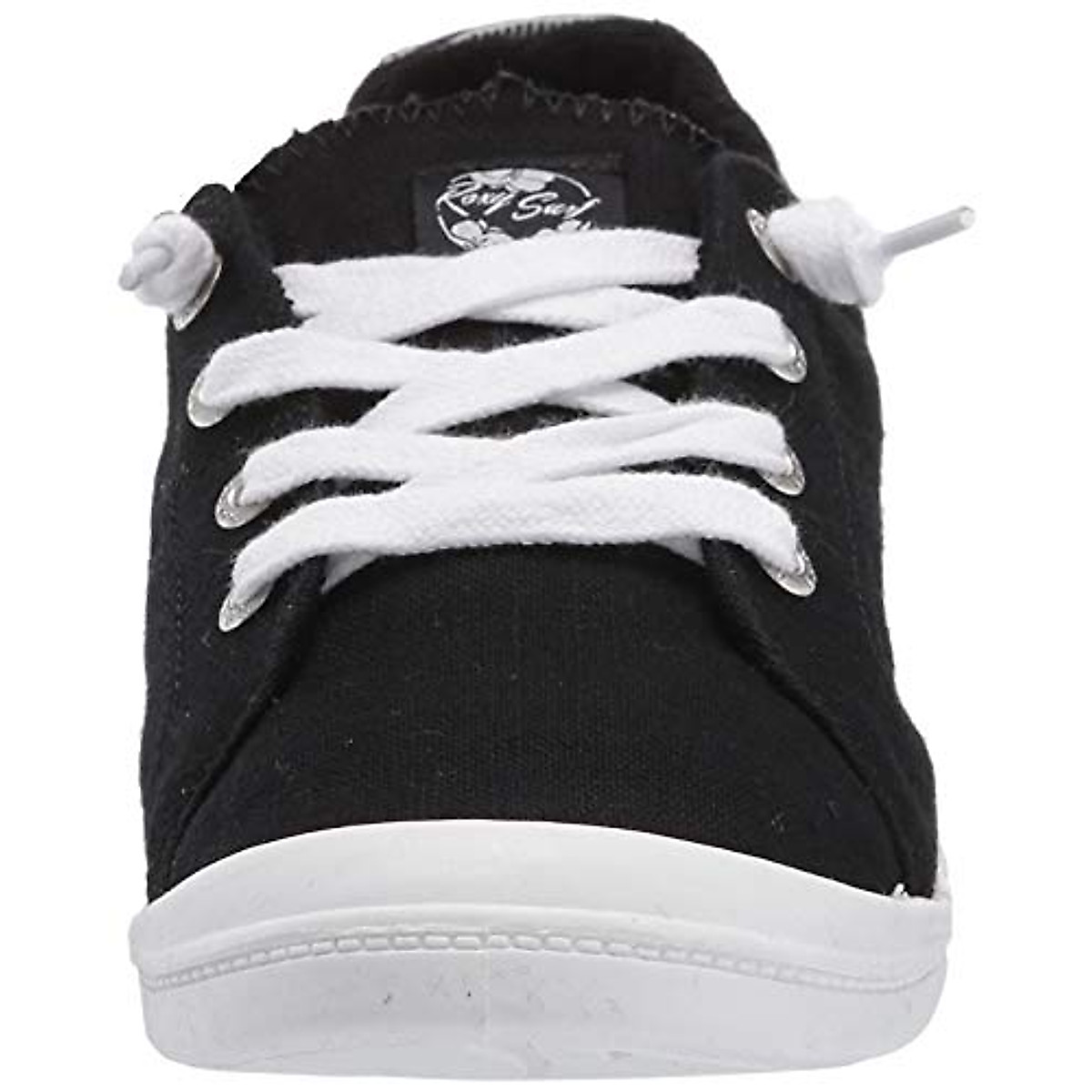 Roxy Women's Bayshore Slip ON Shoe Sneaker, Black/Anthracite 20, 11