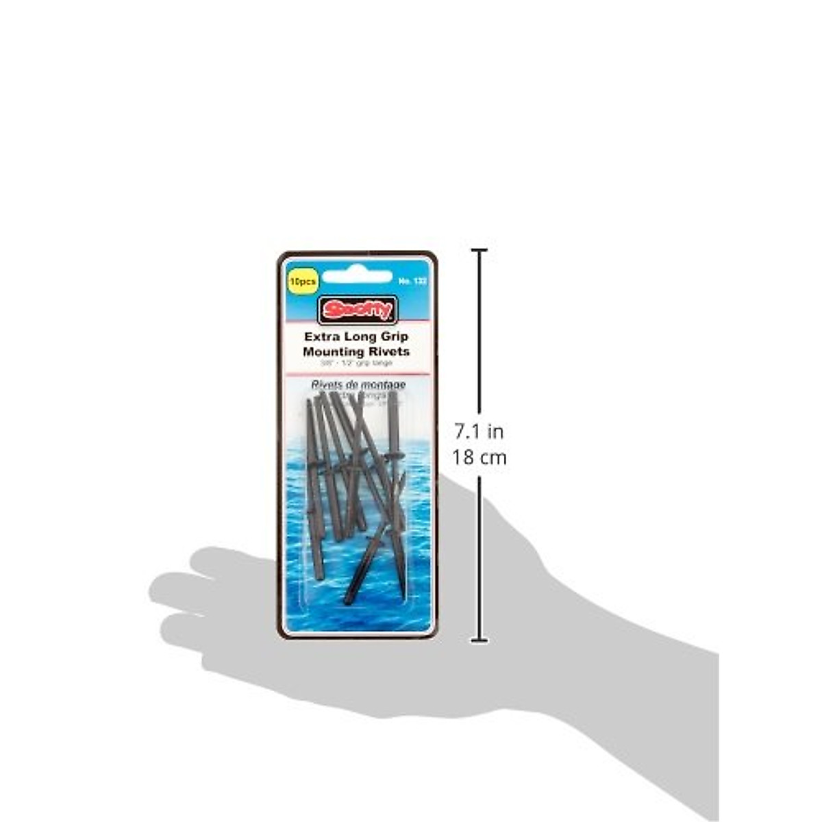 Scotty 0132 Rivet Kit, 10Piece