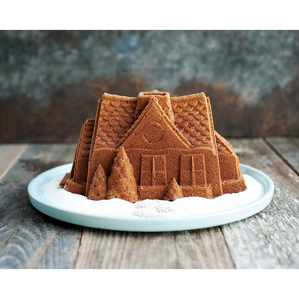 Nordic Ware Gingerbread House Bundt Pan