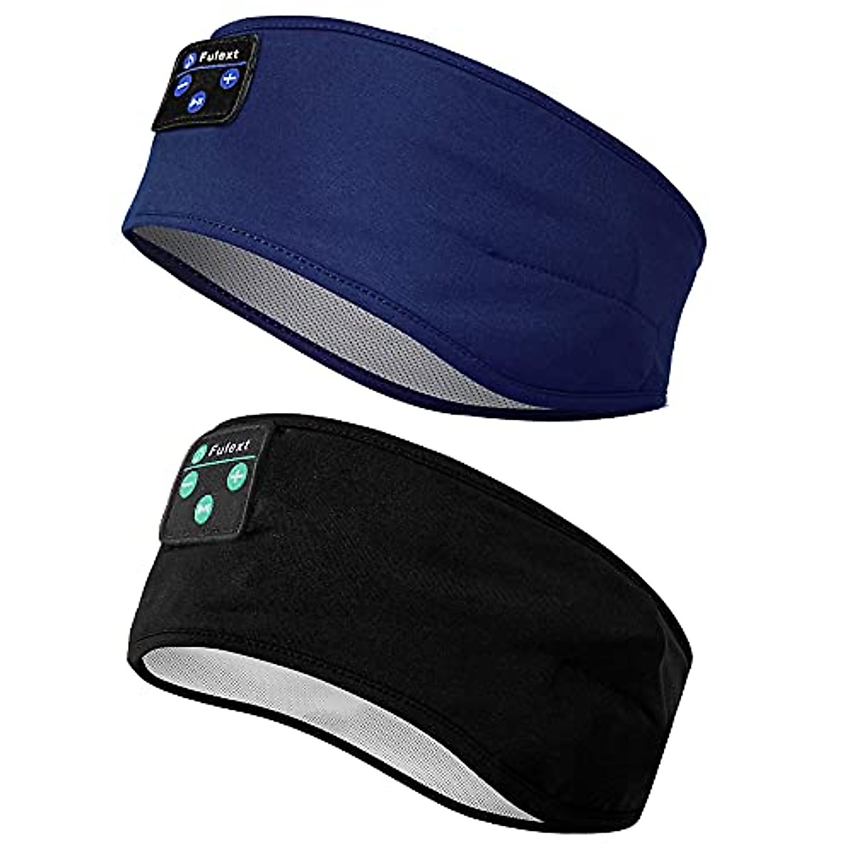 Fulext Sleep Headphones Wireless, Upgrage Wireless Sports Headband Headphones with Ultra-Thin HD Stereo Speakers Long Time Play for Side Sleepers Running Yoga Travel, Gifts for Men Women