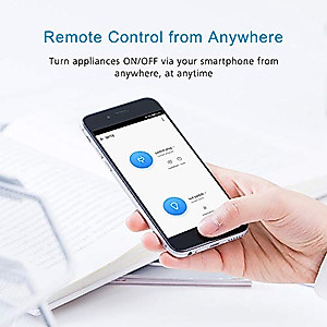 Smart Plug with Night Light and USB Port, MXQ WiFi Mini Smart Outlet Socket Work with Alexa Google Home Echo IFTTT, No Hub Required, 2.4GHz Remote Control WiFi Smart Plug with Timer Function 2 Pack