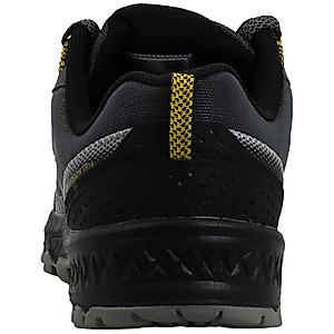 Saucony Men's Excursion TR14 Running Shoe, Dark Grey/Black/Gold, 10 W