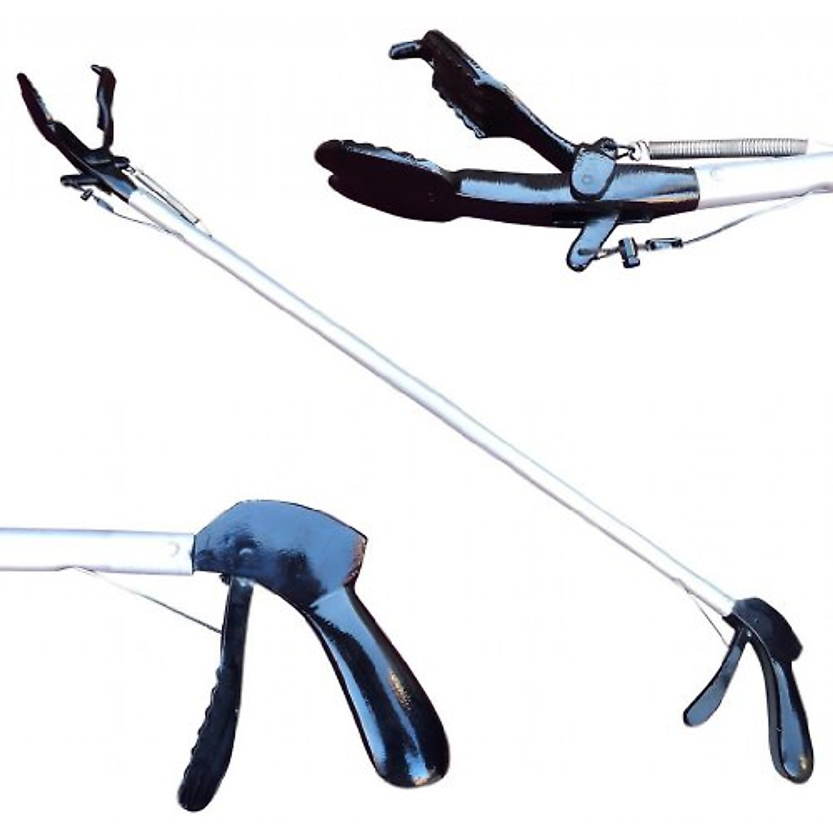 ARD CHAMPS INC. 60" Pro Snake Tongs Reptile Grabber Rattle Snake Catcher Wide JAW Handling Tool