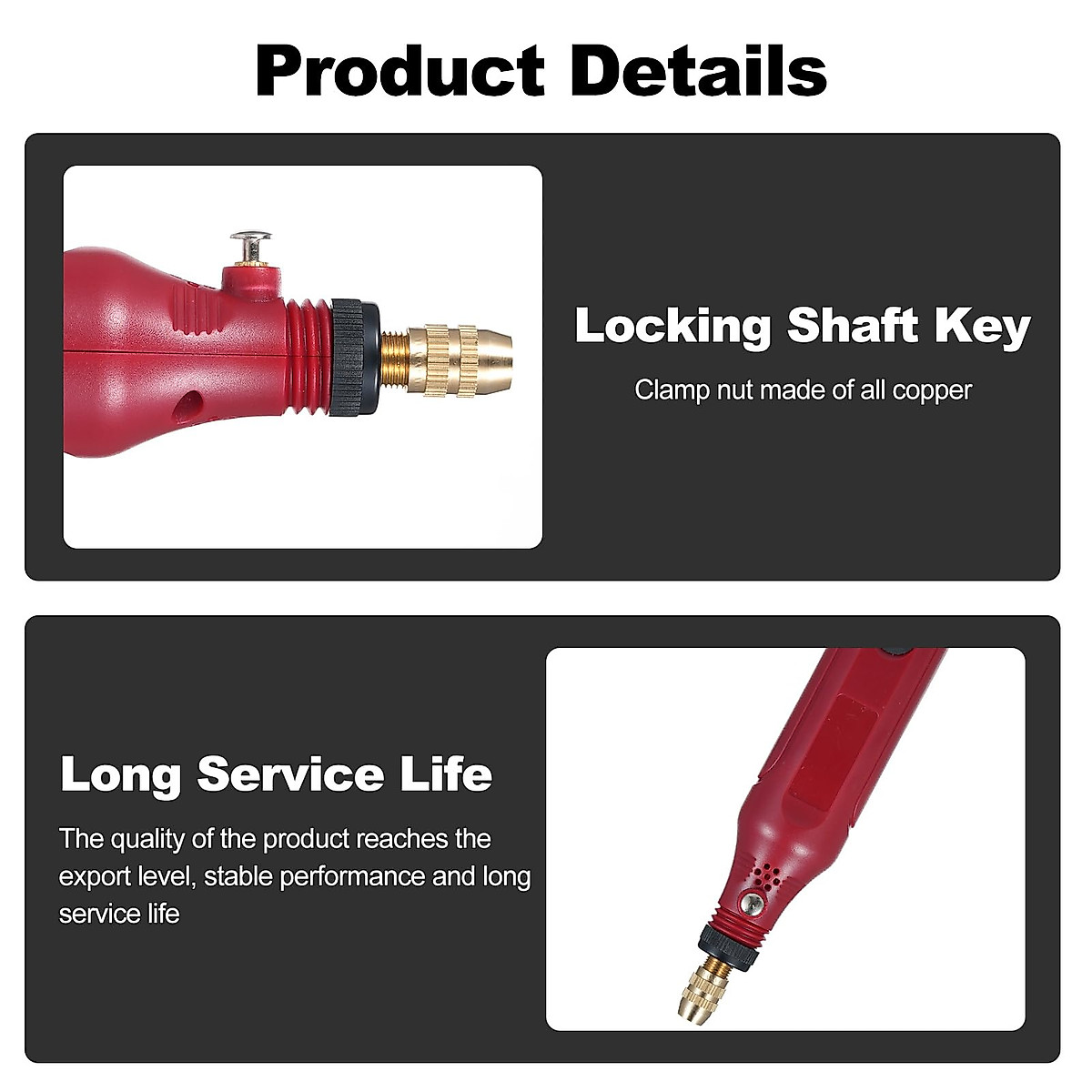 Mini Rotary Kit 3.7V Mini Grinder with 3 Variable Speed 197Pcs Accessories Electric Grinder Pen Rotary Kit for Polishing ing Engraving Grinding and DIY Crafts