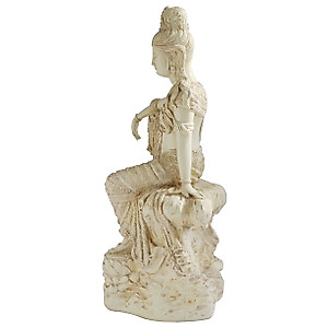 Ancient Treasures Royal Ease Kuan-Yin, Stone Finish, Large