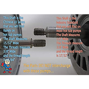 Spa Hot Tub Pump Wet End 56Fr fits Guangdong LX Pumps 2" 4HP WUA Video How to