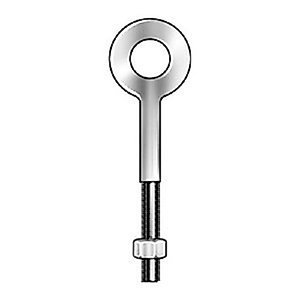 Ken Forging N2010-8 Plain Pattern Nut Eyebolts, 1-8" x 8"