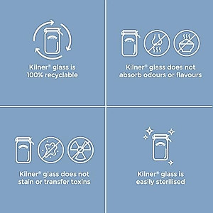 Kilner Square Swing Top Glass Jar | 2L